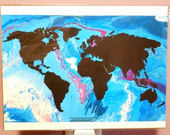 Dogs World Map - Etsy