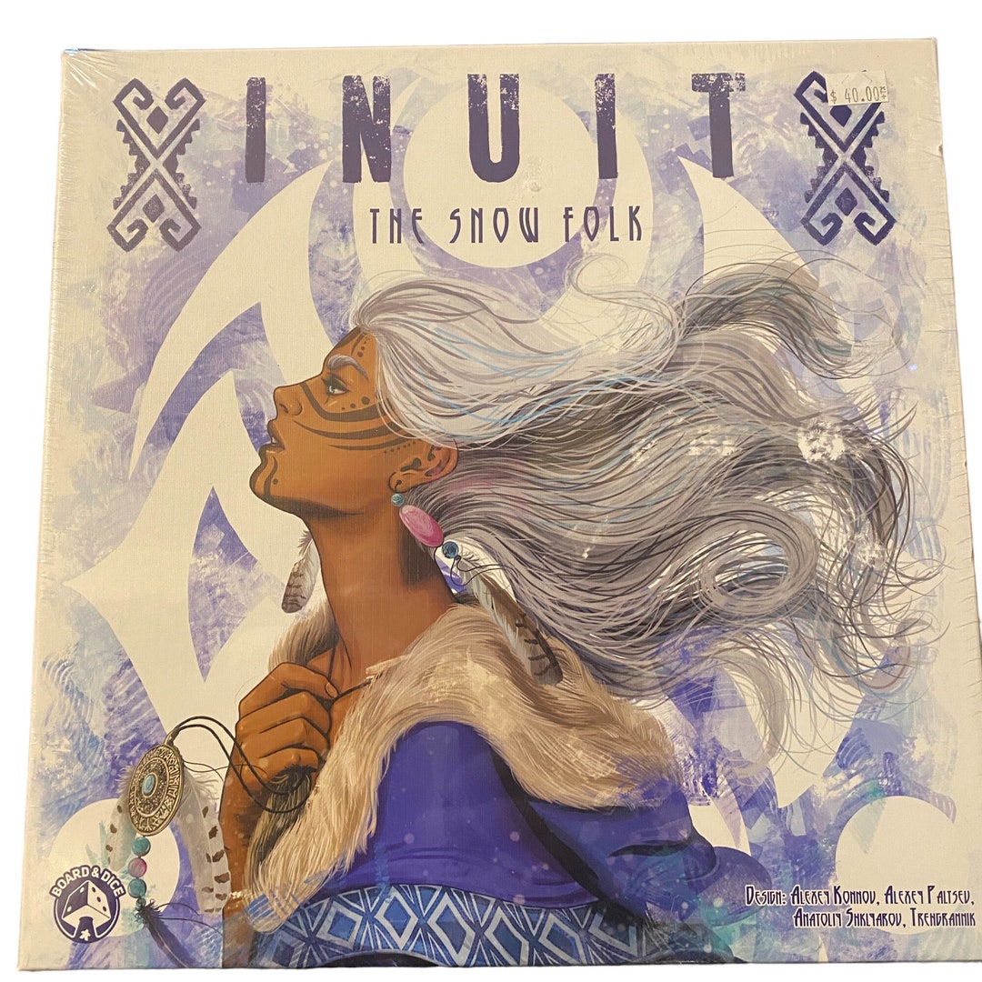 Inuit the Snow Folk Card Game NIB Board & Dice 13 2-4 Players - Etsy