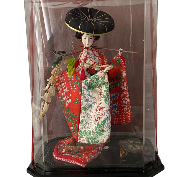 Japanese Doll Display Case - Etsy