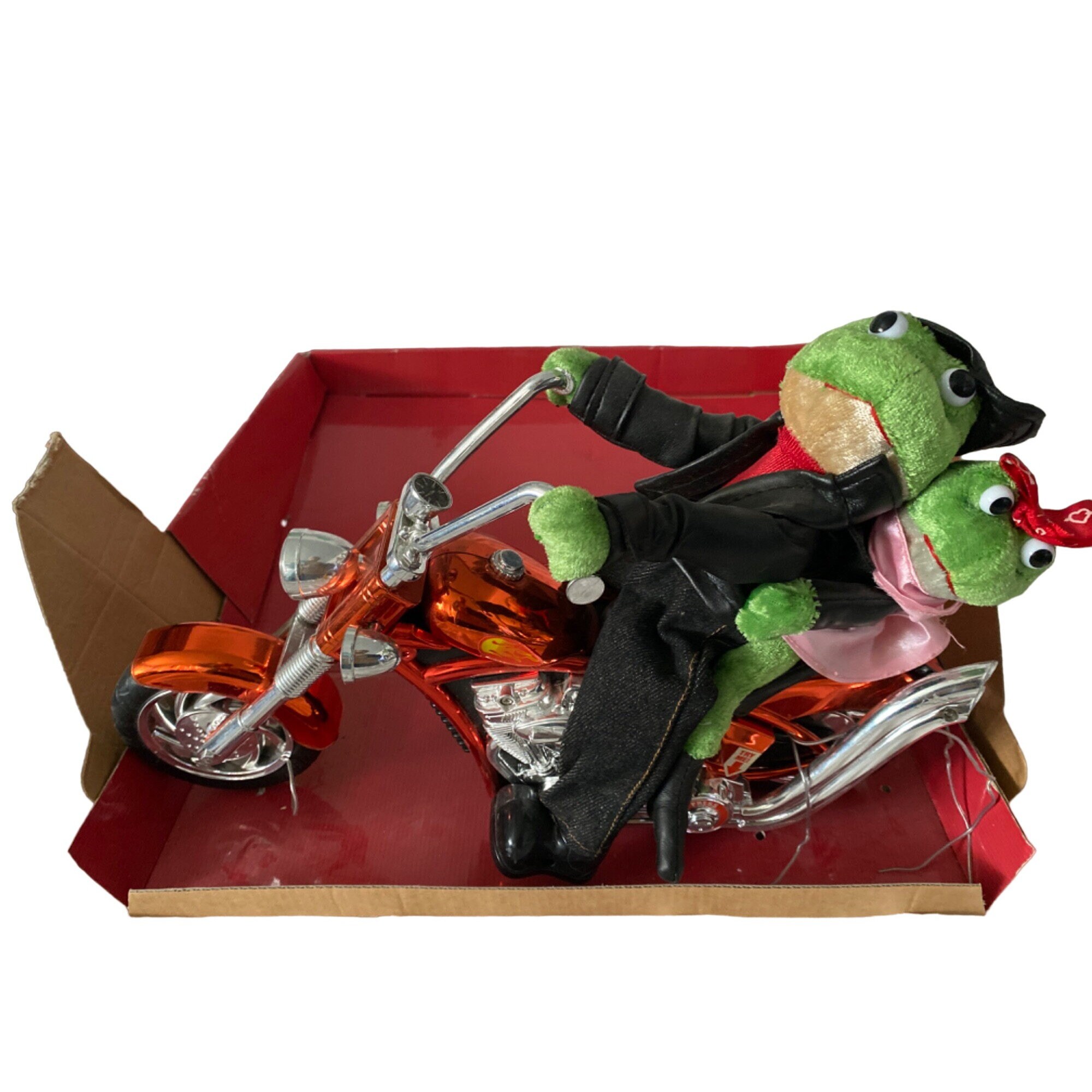 Animated Frogs on Motorcycle Light up Sings Kokomo New Old Stock - Etsy
