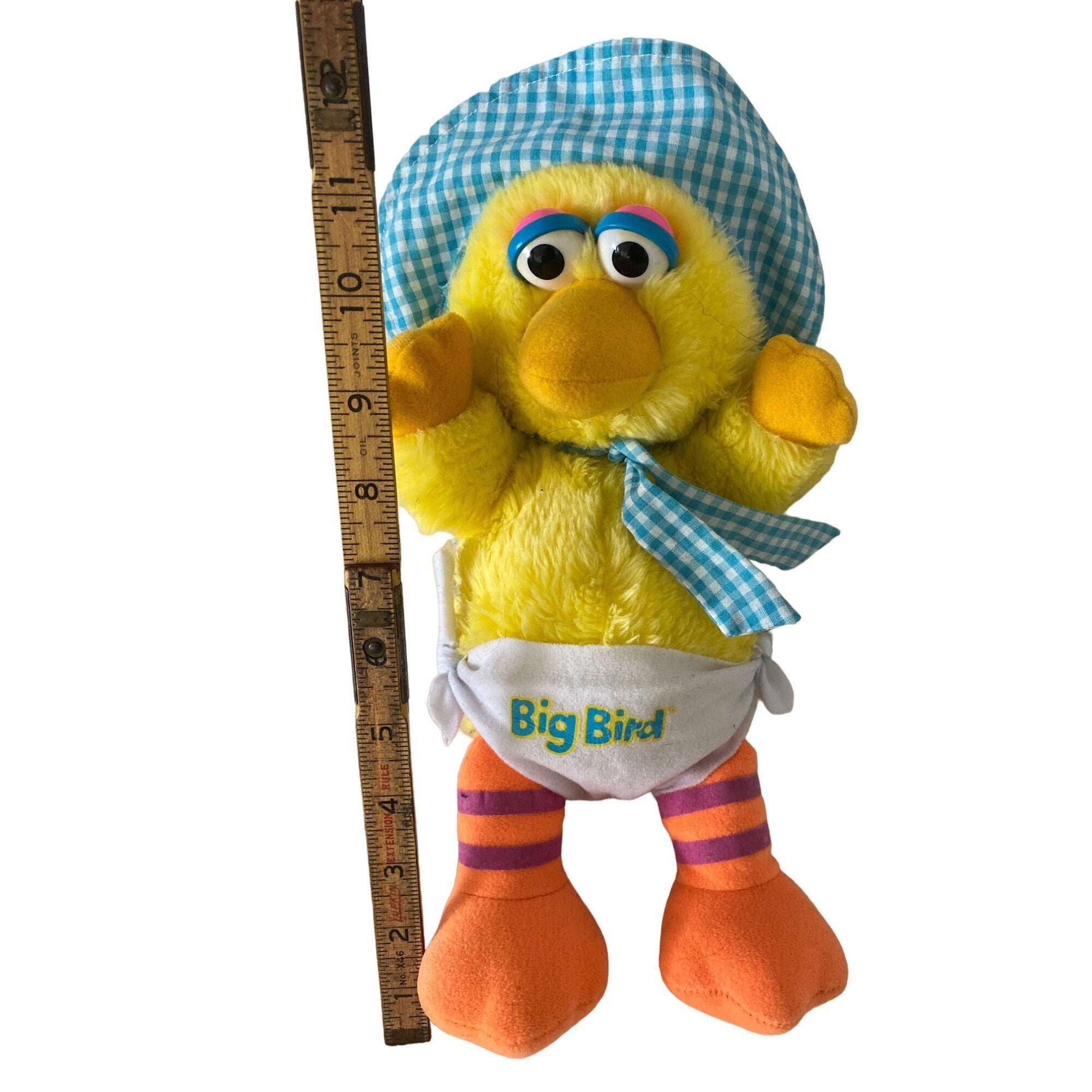 Sesame Street Baby Big Bird Plush 12 Stuffed Animal - Etsy