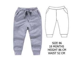 Jogger Sewing Pattern PDF, Baby Jogger Pattern PDF, Kids Jogger Pattern ...