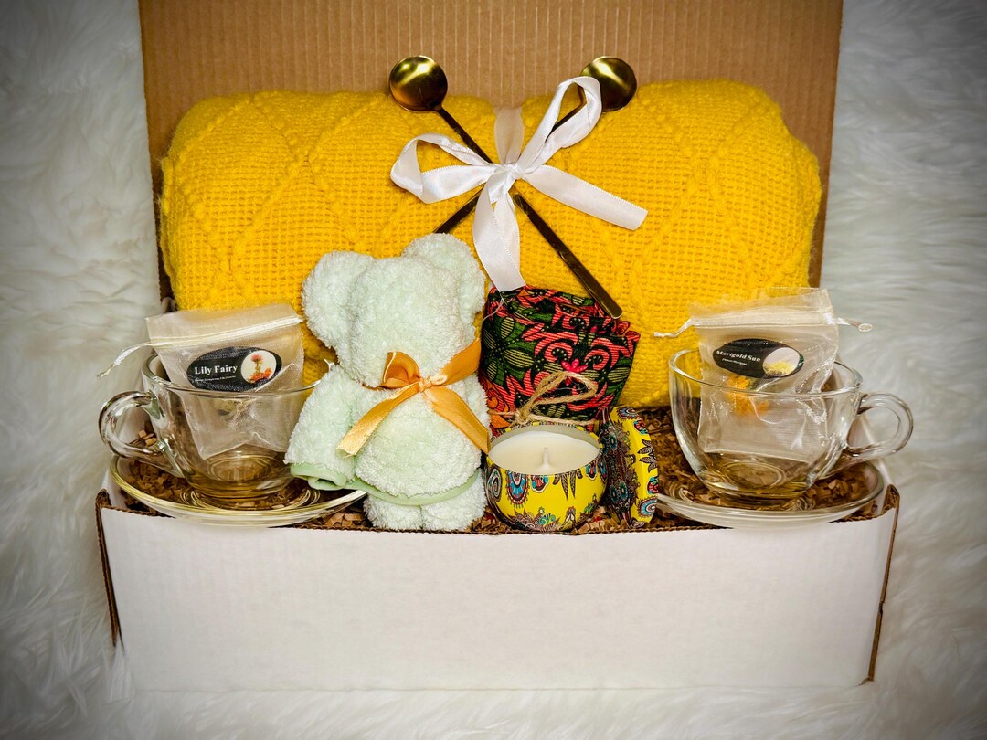 Tea Set Gift, Relax Gift Set, Tea Time, Mental Health Care Package ...
