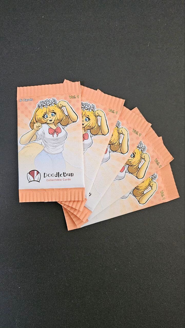 Doodlebun Collectable Cards VOL 1 - Trading Cards Collectables Anthro ...