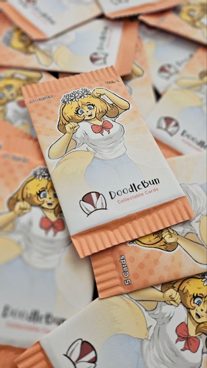 Doodlebun Collectable Cards VOL 1 - Trading Cards Collectables Anthro ...