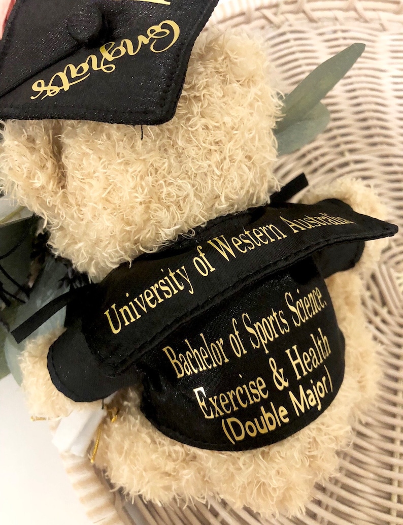 Personalized Graduation Bear, Class of 2026, Student Gift - Etsy Australia