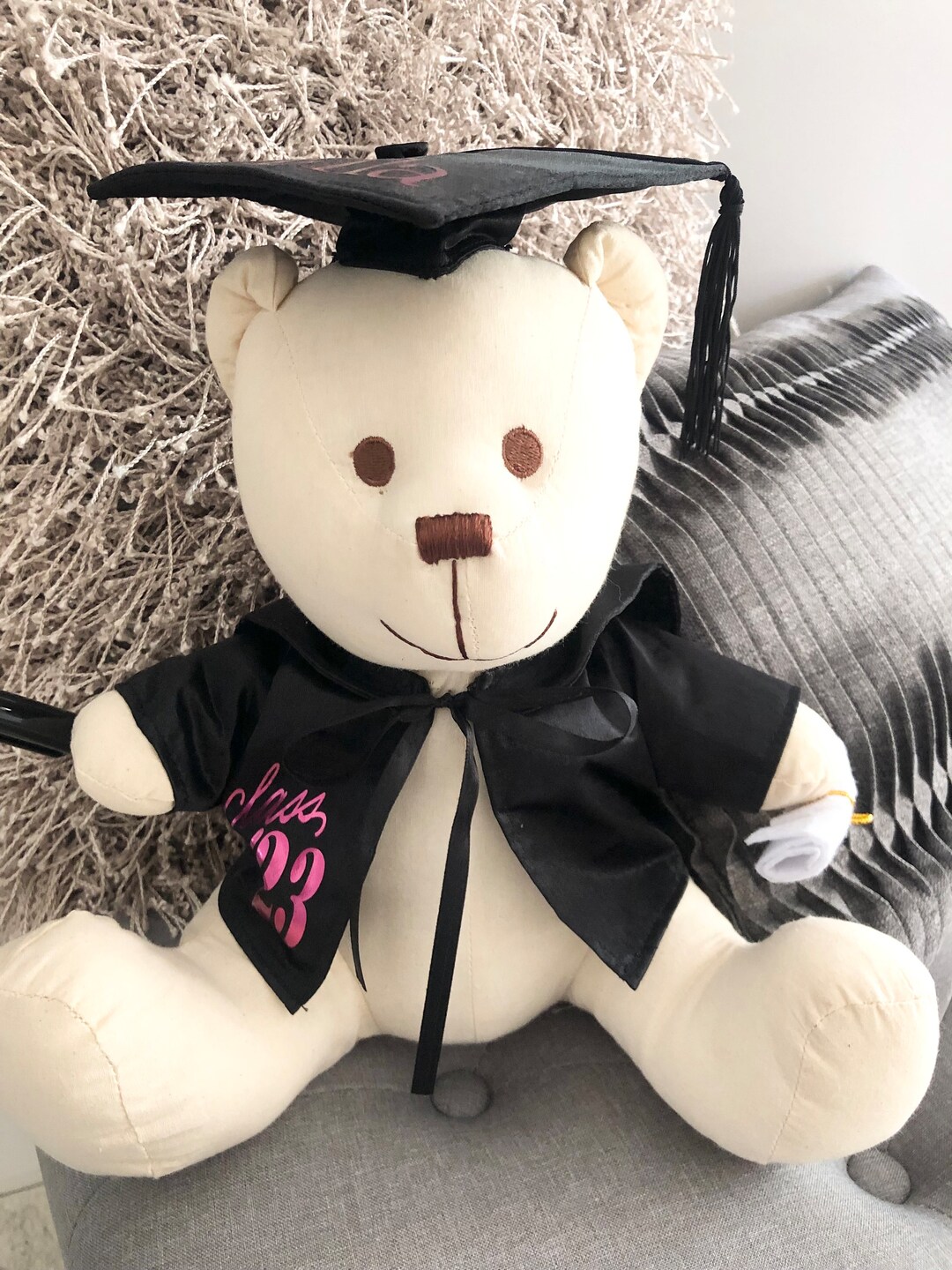 Graduation Bear Personalised With Name Student Graduating Gift for Best ...