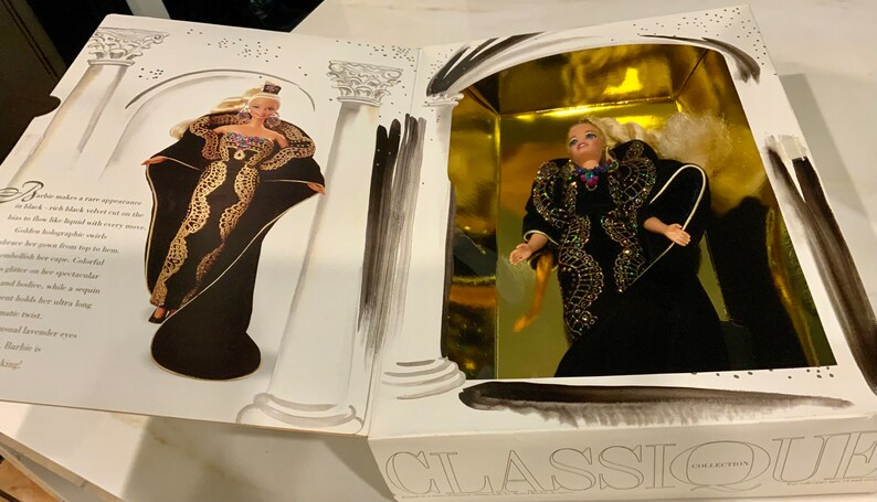 BARBIE - Set -4 Classique Collection Dolls Starlight Dance ,midnight ...