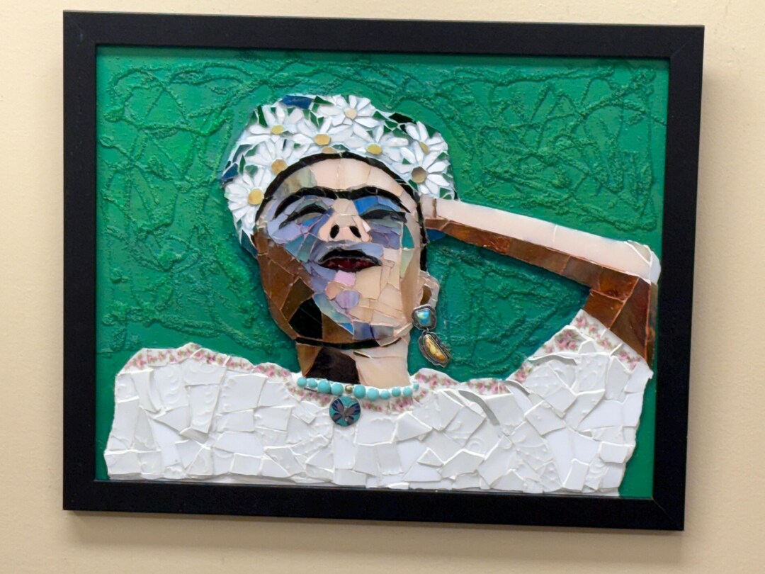 Frida Kahlo Mosaic, Stained Glass and China Art, Unique Wall Art for ...