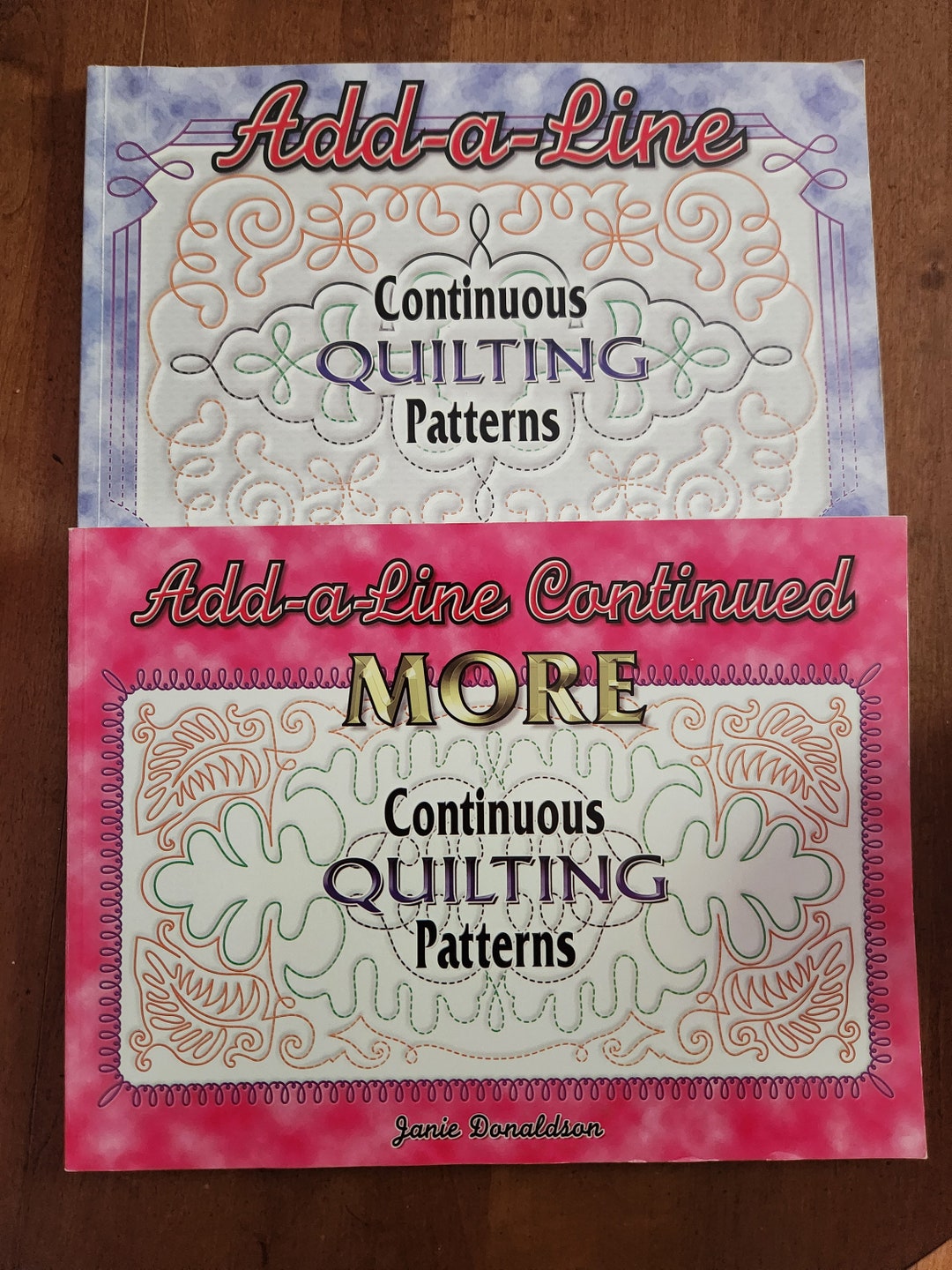 Add A Line Continuous Quilting Patterns and Add A Line Continued by ...