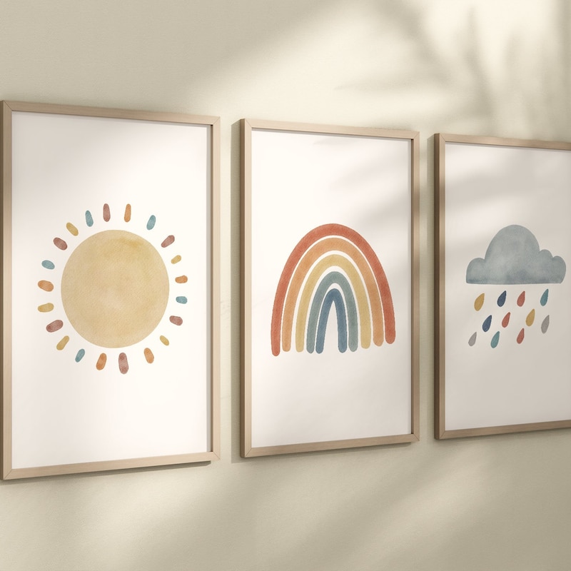 Rainbow Room Decor - Etsy