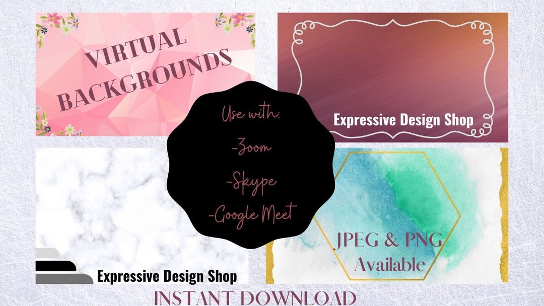 Zoom Virtual Backgrounds Skype Virtual Backgrounds Colorful Background ...