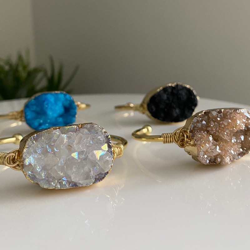Large Stone Bracelet - Etsy