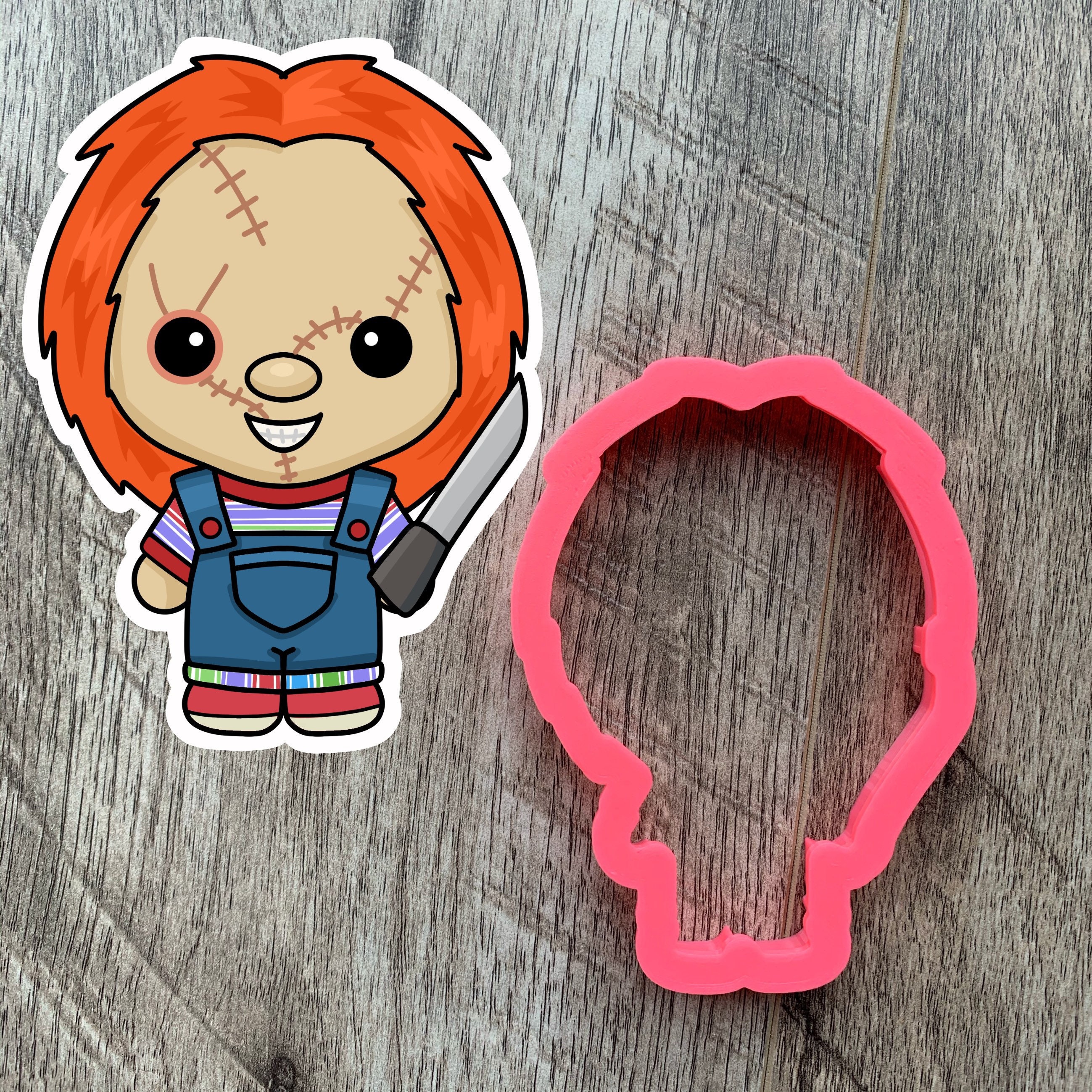 Chucky Cortador de galletas impreso en 3D - Etsy España