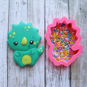 Dinosaur Cookie Cutter Cute Dino Cookie Cutter 3D Printed - Etsy