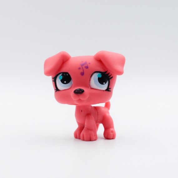 LPS Pink Jack Russell 2886 Authentic Littlest Pet Shop - Etsy