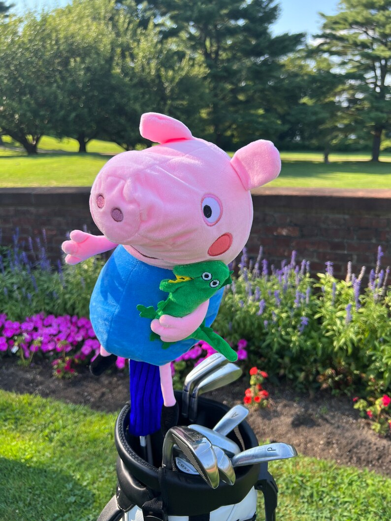 Pig Plush Golf Club Head Cover/ Gift for Her / Gift for Him /gift for ...