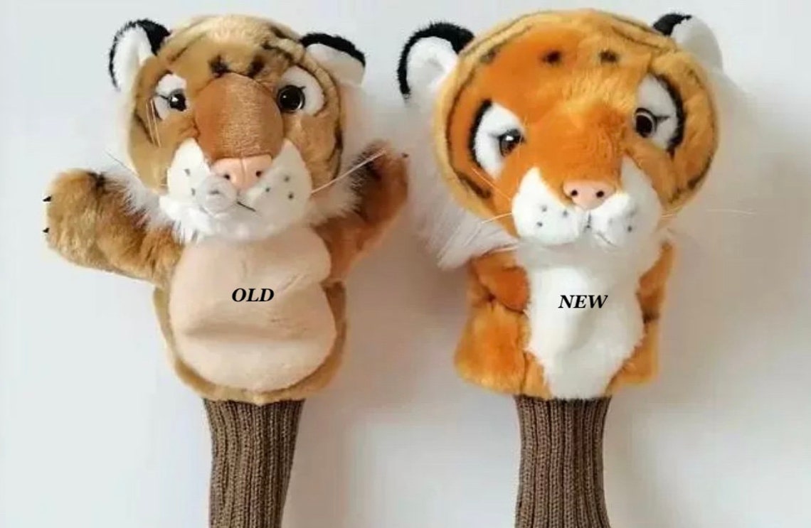 Tiger Golf Club Head Cover / Golf Driver Cover / Tiger Woods/ Tiger ...