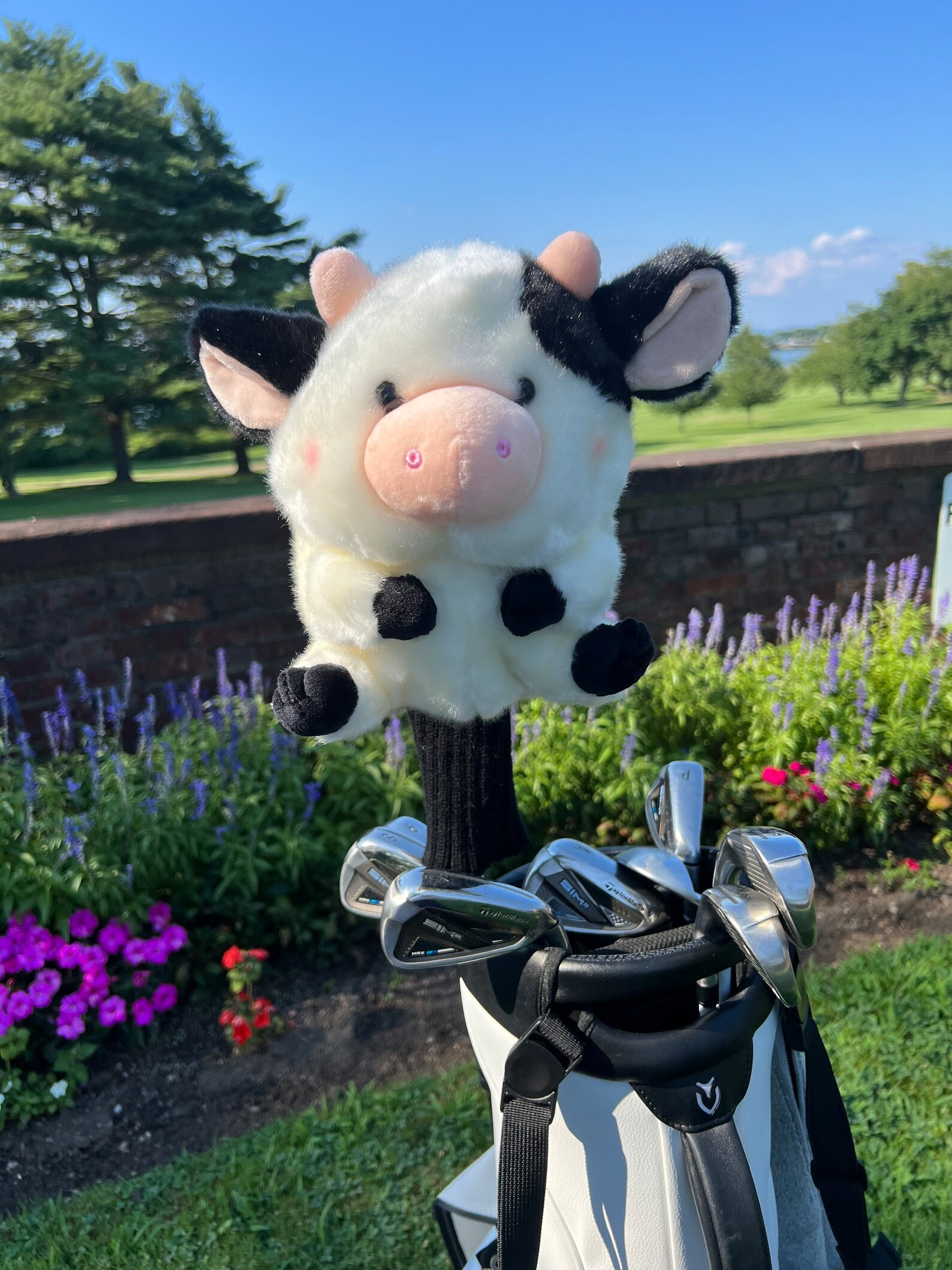 Cow Plush Golf Club Head Cover/ Golf Driver Cover - Etsy