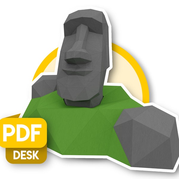 Moai Papercraft - Etsy