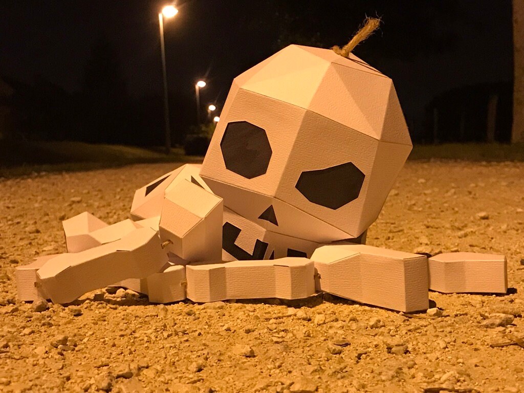 Papercraft Minecraft Skeleton