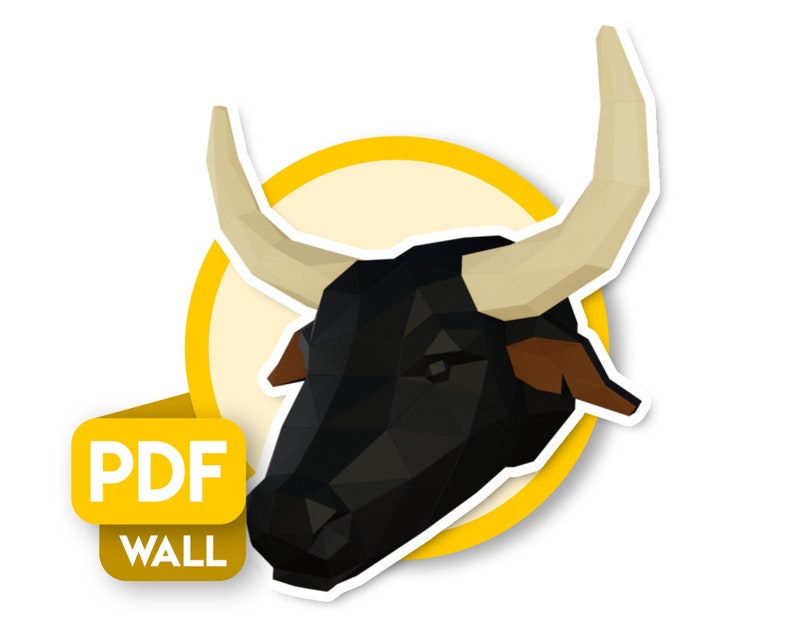 Buffalo Paper Model Patron Chinese New Year Papercraft Papertoy ...