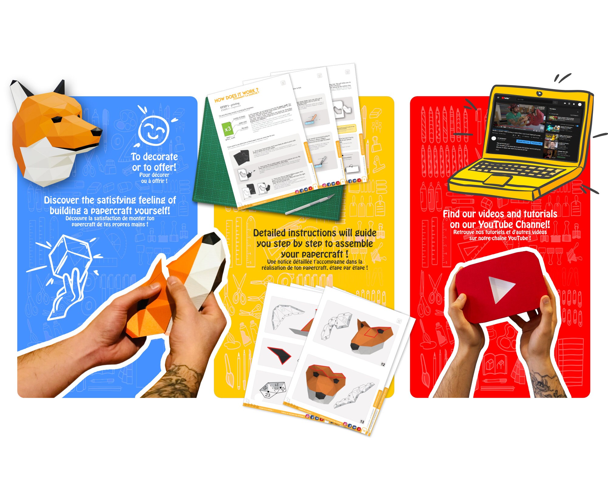 Balloon Paper Model Patron Papercraft Origami DIY - Etsy