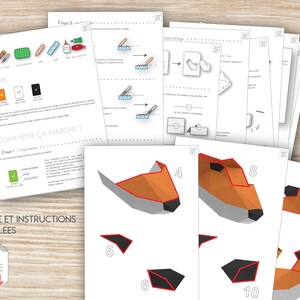 Submarine Paper Model Patron Papercraft Origami DIY - Etsy