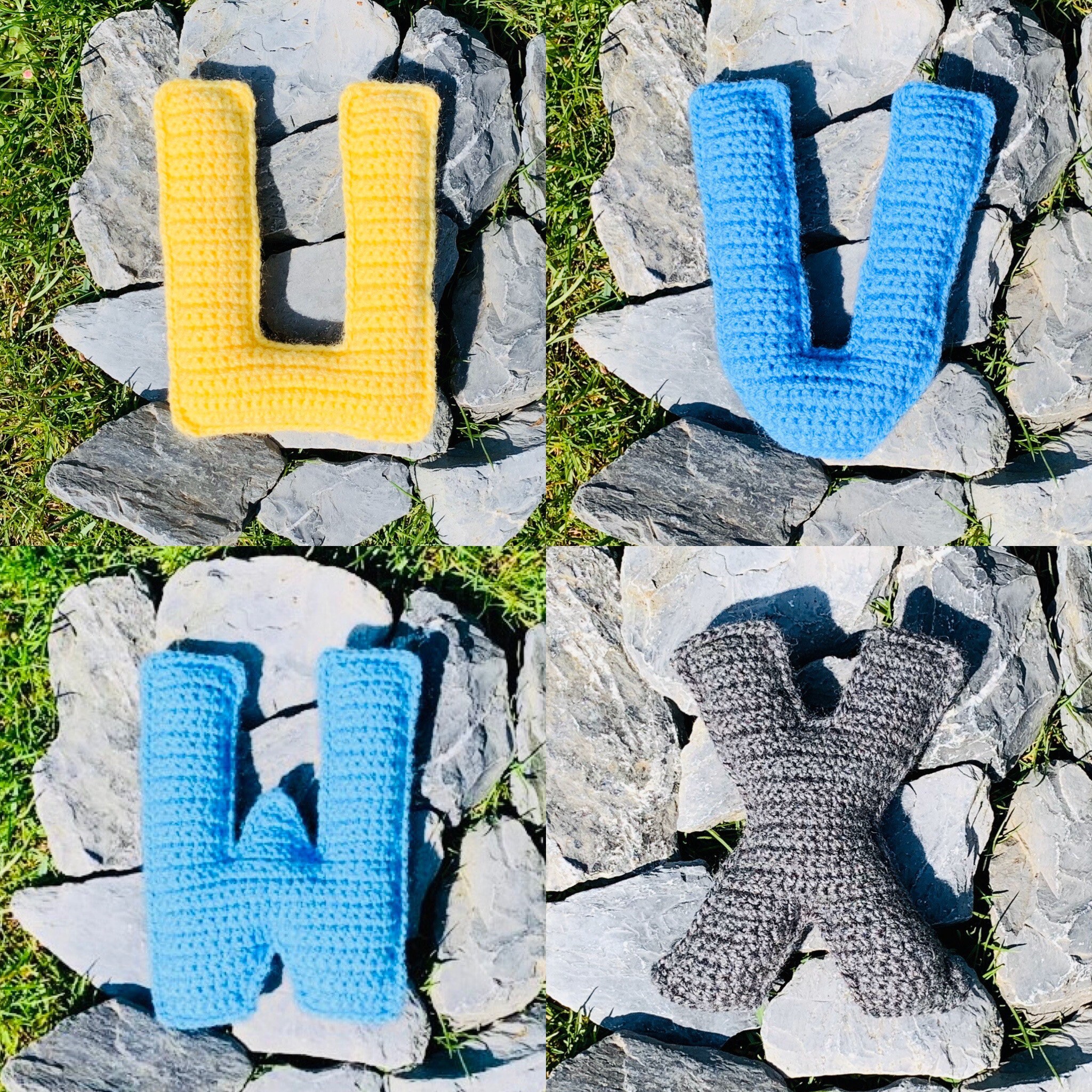 Letter Crochet Pattern W - Etsy