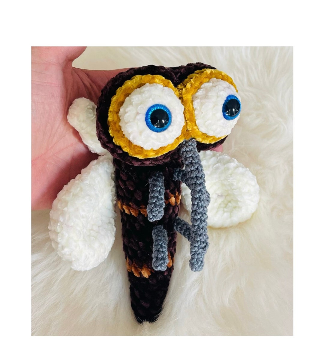 Crocket Pattern Mosquito Amigurumi - Etsy
