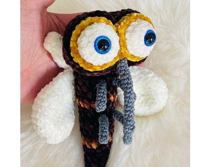Amigurumi Mosquito Crochet Pattern: Bug Insect Doll (PDF) - Etsy Canada