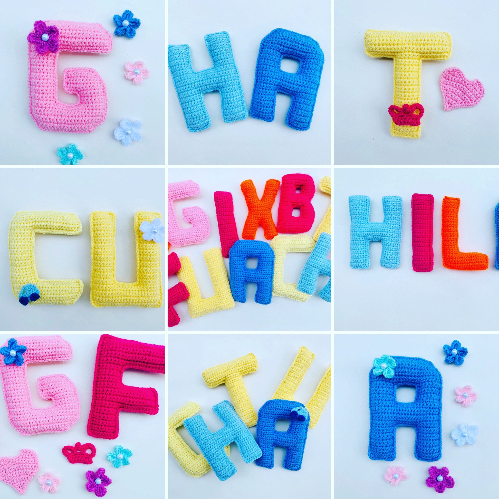 Letter Crochet Pattern W - Etsy