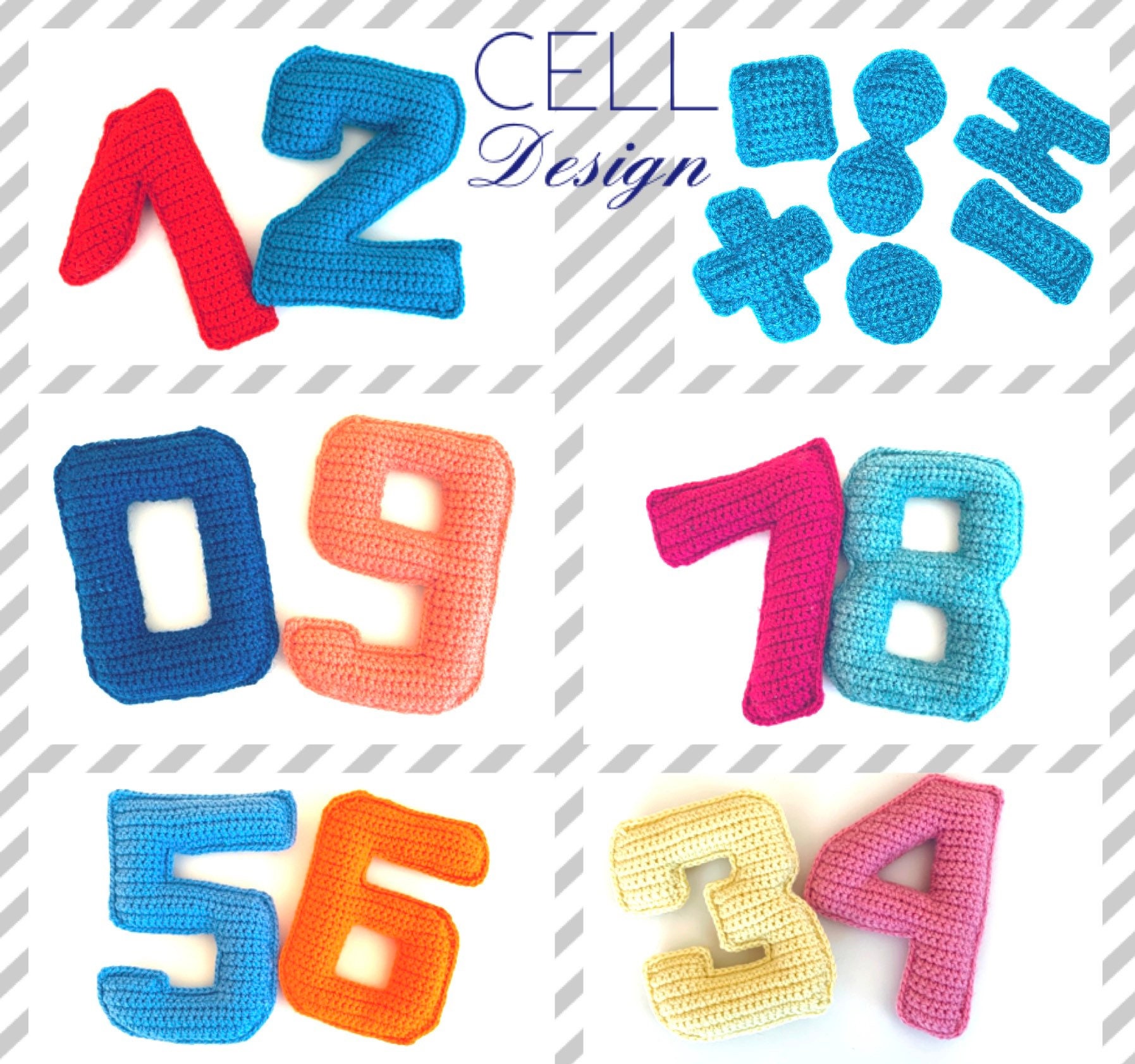 Crochet Pattern Number 0 - Etsy