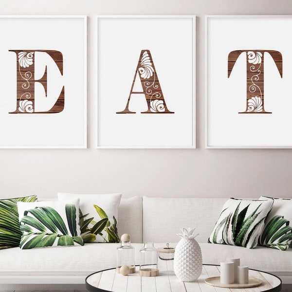 Eat Letters - Etsy