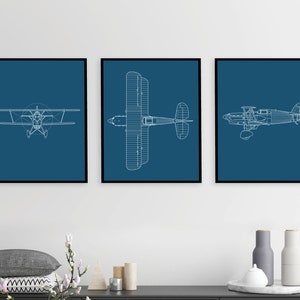 Airplane Printable for Kids, Airplane Wall Art , Vintage Airplane ...