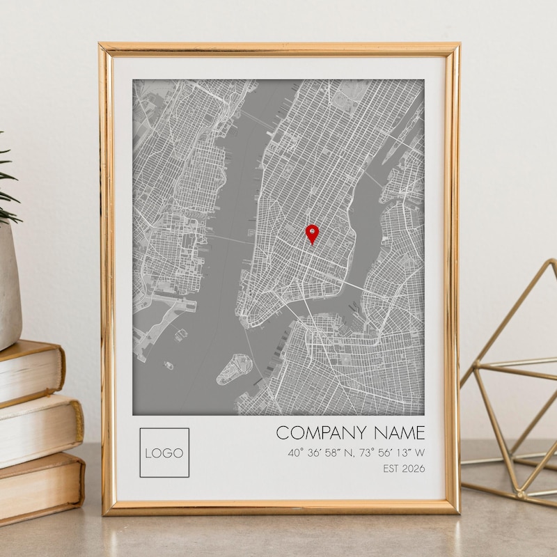 Business Location Art - Etsy