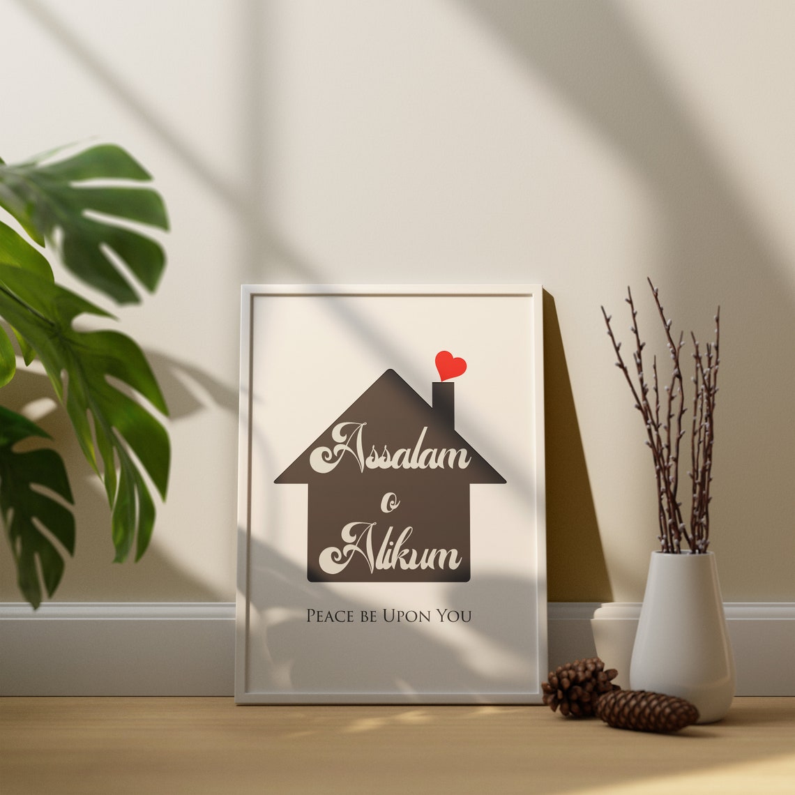 Salam / Assalam O Alikum / السلام عليكم Peace Be Upon You - Etsy