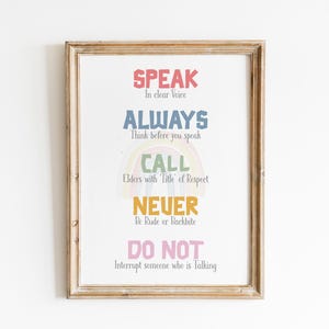 Islamic Etiquette of Talking for Children | Manners, Guide & Reminder ...