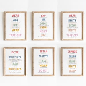 Islamic Etiquette for Children | Manners, Guide & Reminder for Muslim ...