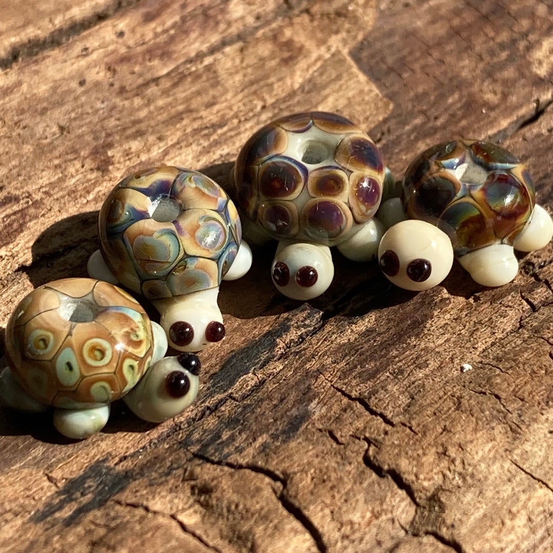Tortoise Bead 1.6mm or 2.4mm Hole Animal Gifts - Etsy