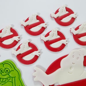 Ghost Buster Cake Topper Personalised Edible Fondant Large. - Etsy UK