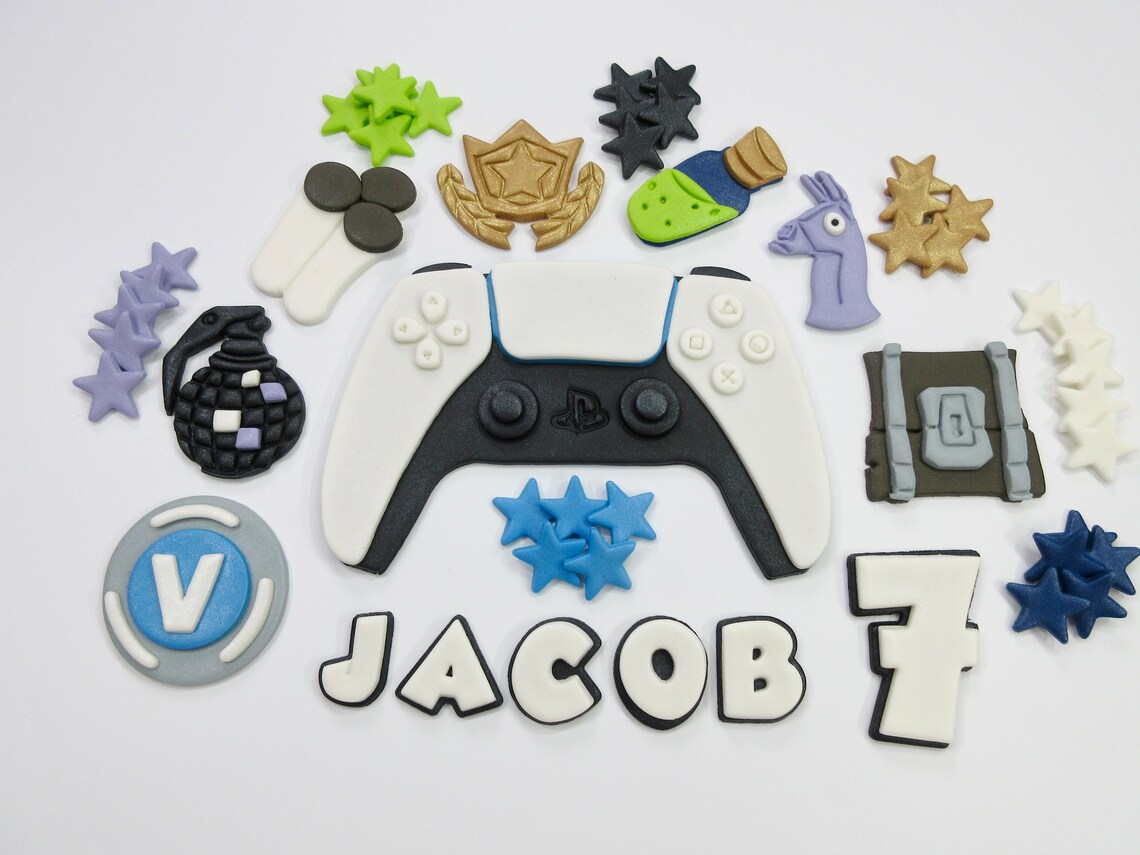 Edible Game Controller Cake Topper: Birthday Decorations. - Etsy UK