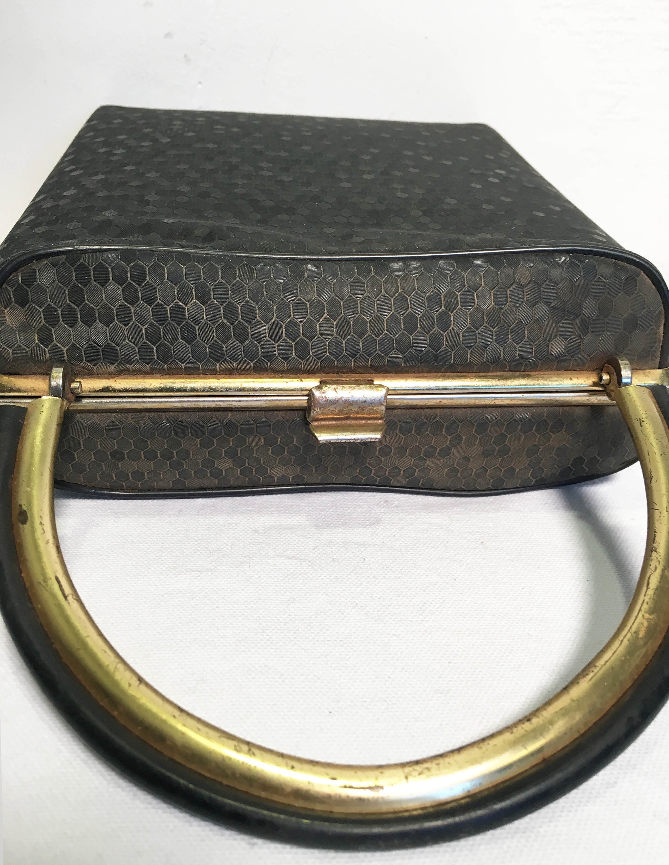 Vintage Hardshell Box Purse - Etsy