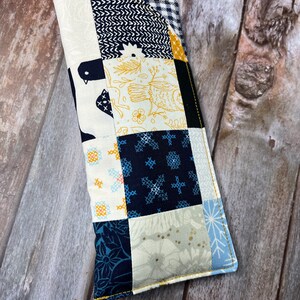 Patchwork Glasses Case, Fabric Glasses Case, Quilted Glasses Case, Soft ...