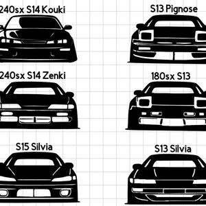 Car Enthusiast Happy Birthday Banner Nissan 240sx S13 S14 - Etsy