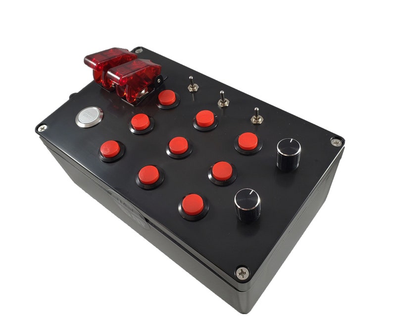Button box 24 Function Sim Racing / Truck Sim / Flying Sim / | Etsy