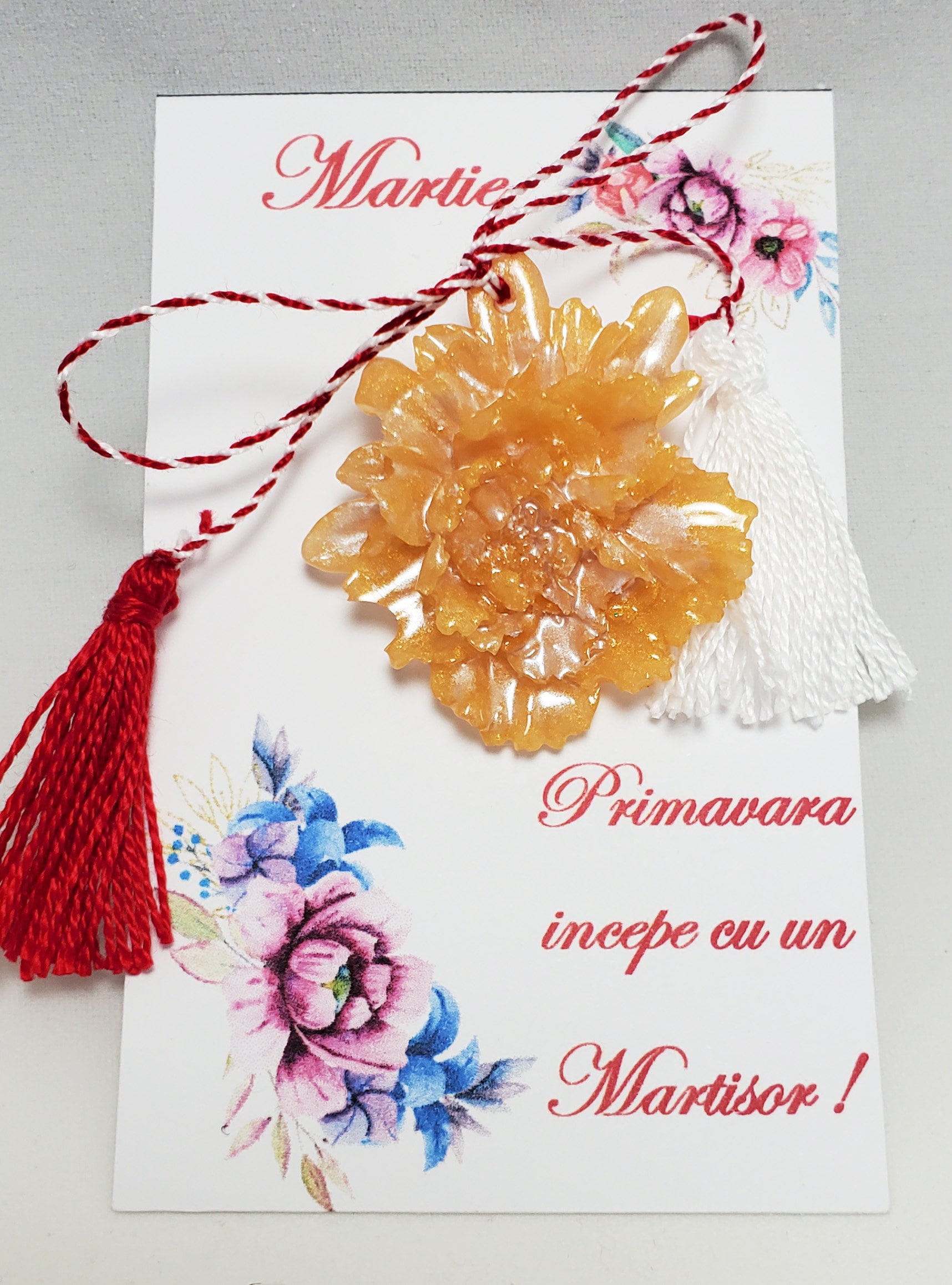 Martisor Flower Brooch Romanian March Martisor Spring Lucky Charm ...