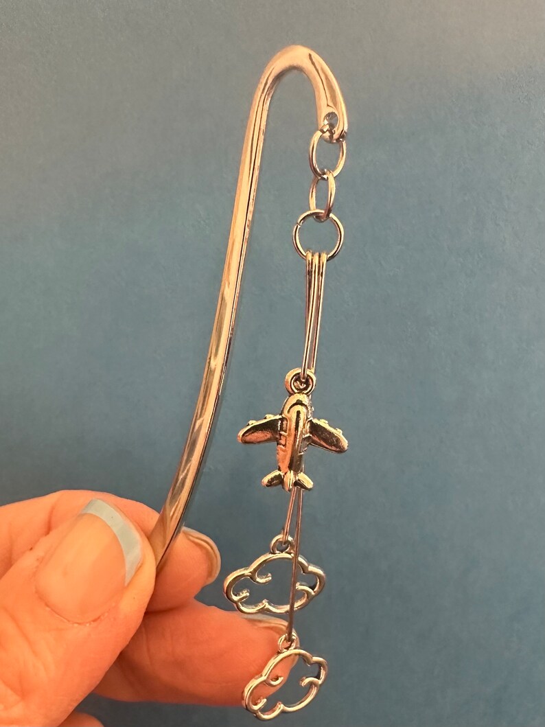 VFR Over the Top - Airplane Above the Clouds Dangle - Bookmark - Etsy