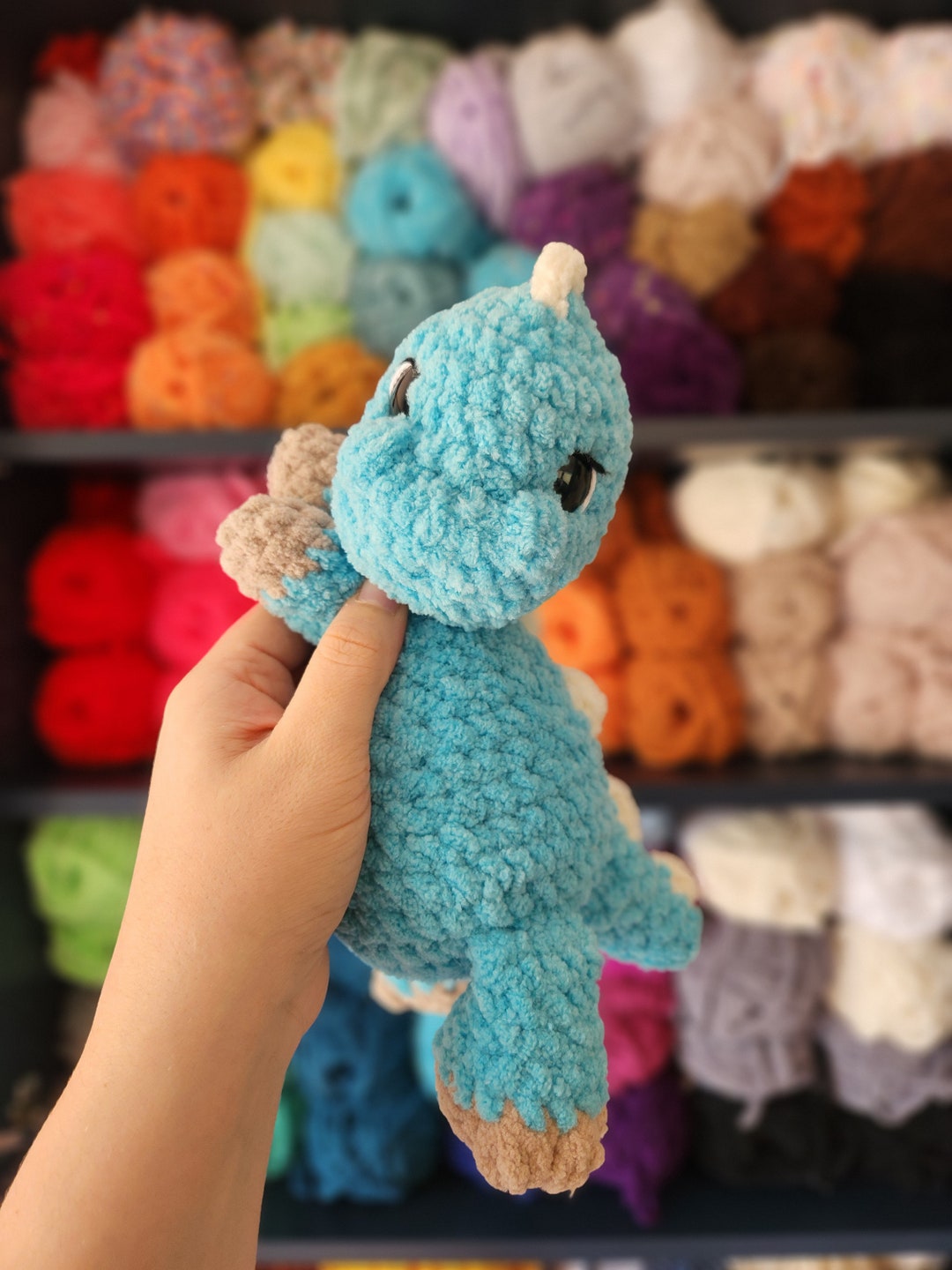 Custom Tito T-rex Plushie Dinosaur Lovey Dino Snuggler Dino Nursery ...