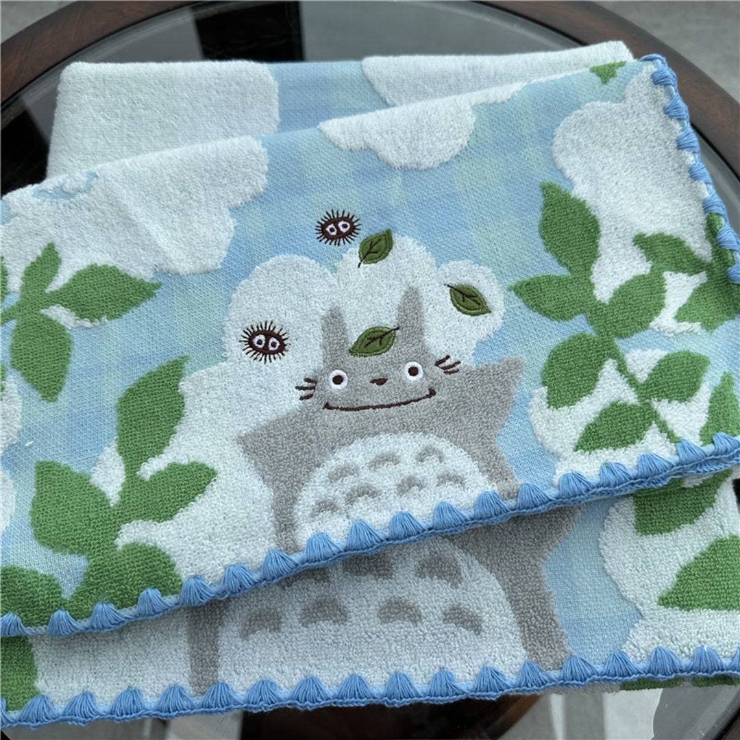 Kawaii Anime Characters Towels, Embroidered House Bathroom Towels ...